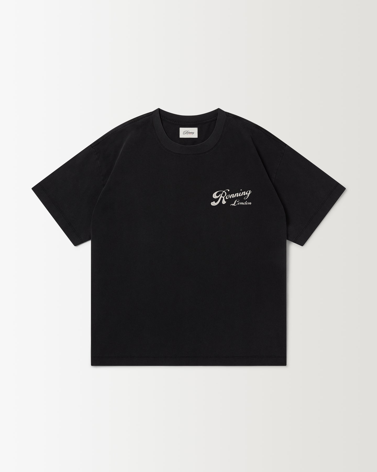 Records Tee - Black | RONNING, Everyday Uniform