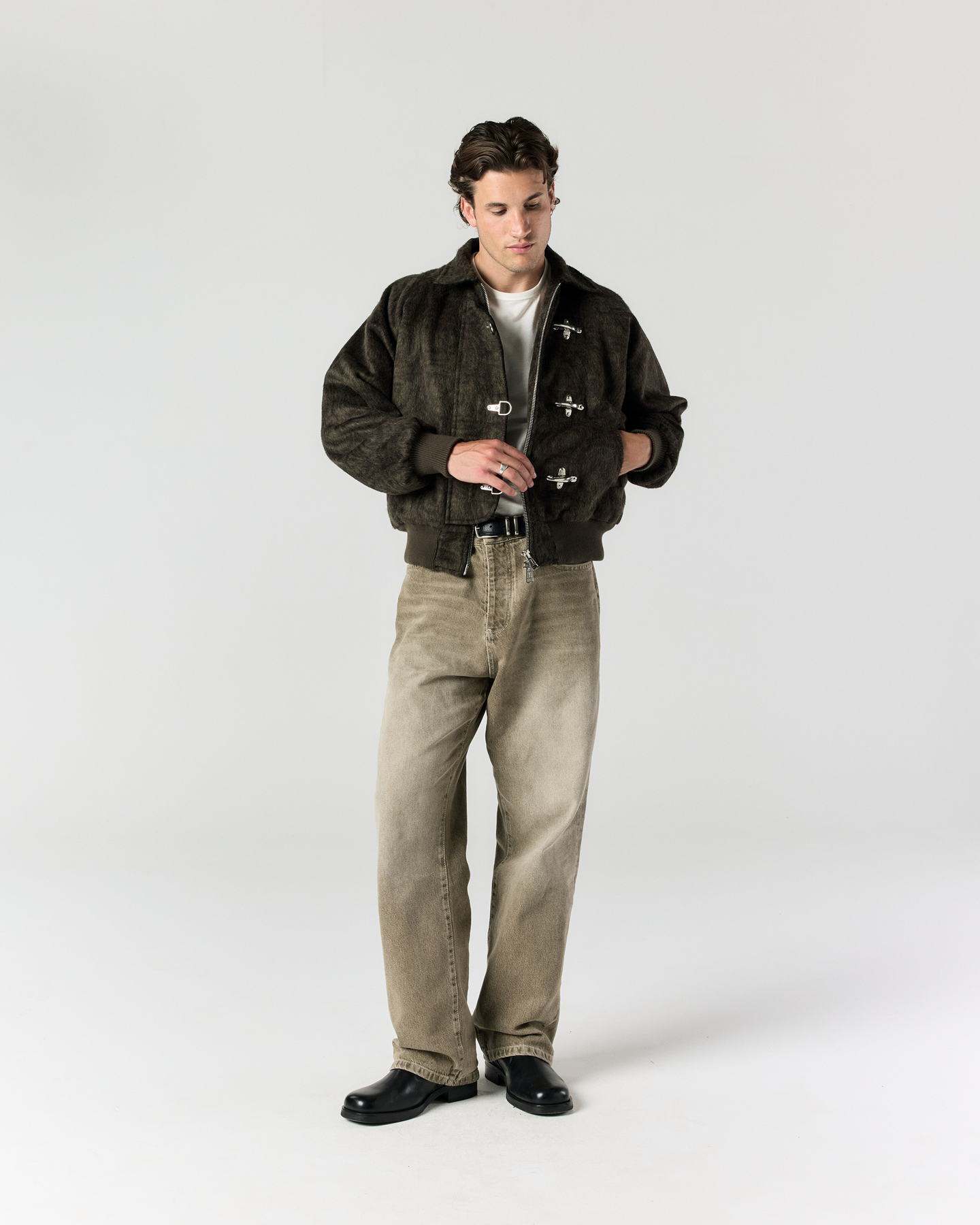 Fireman Clasp Jacket - Tortoise | RONNING, Everyday Uniform