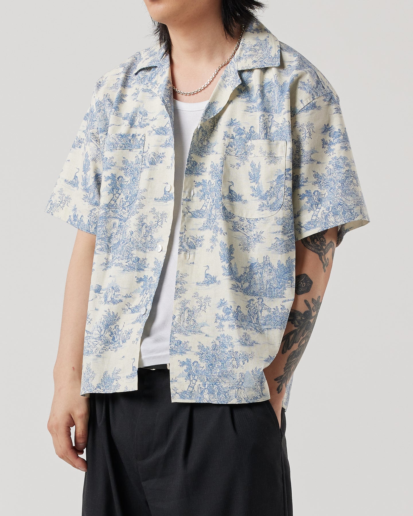 Toile Shirt - Blue | RONNING, Everyday Uniform