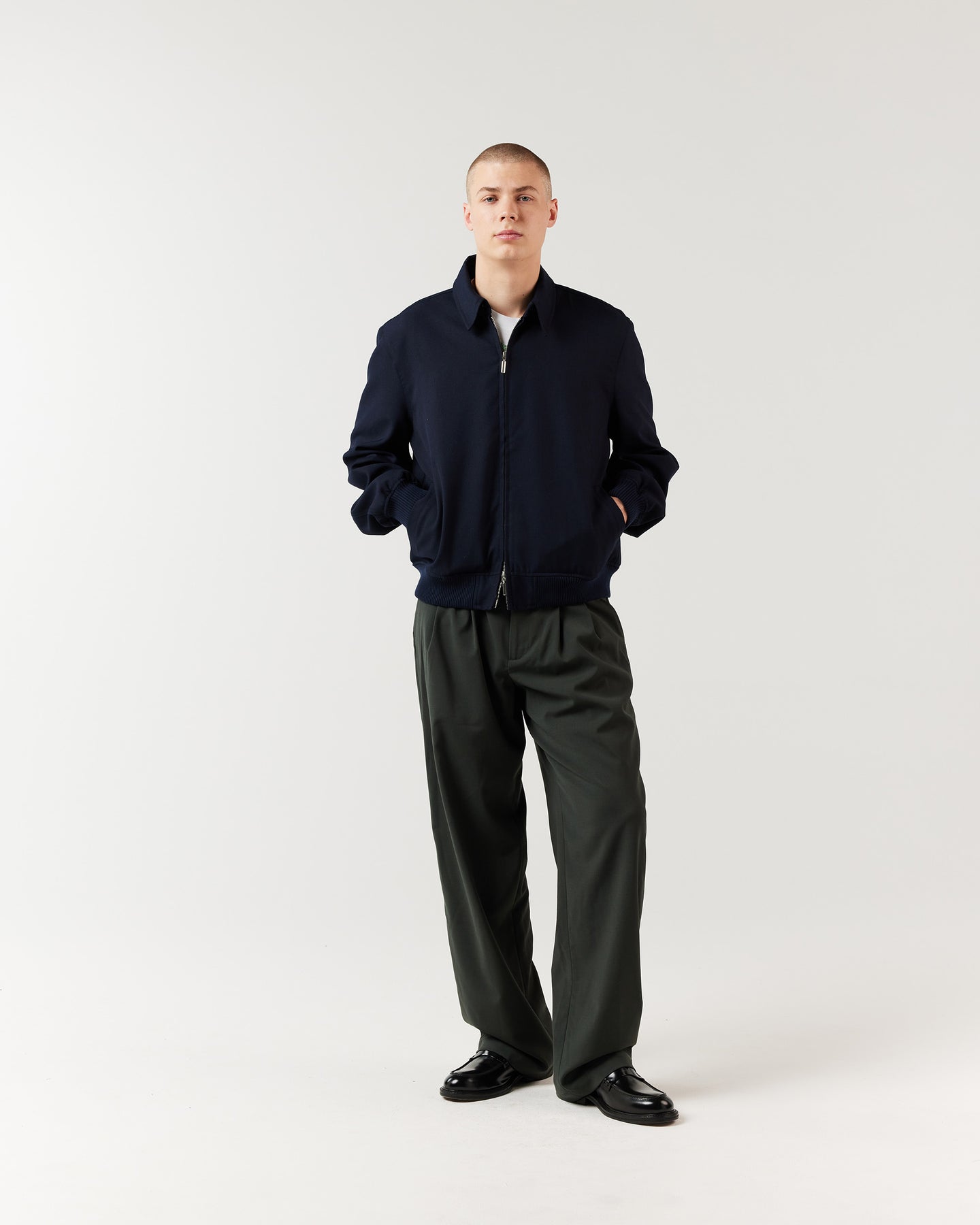 Blouson Jacket - Navy Blue – RONNING