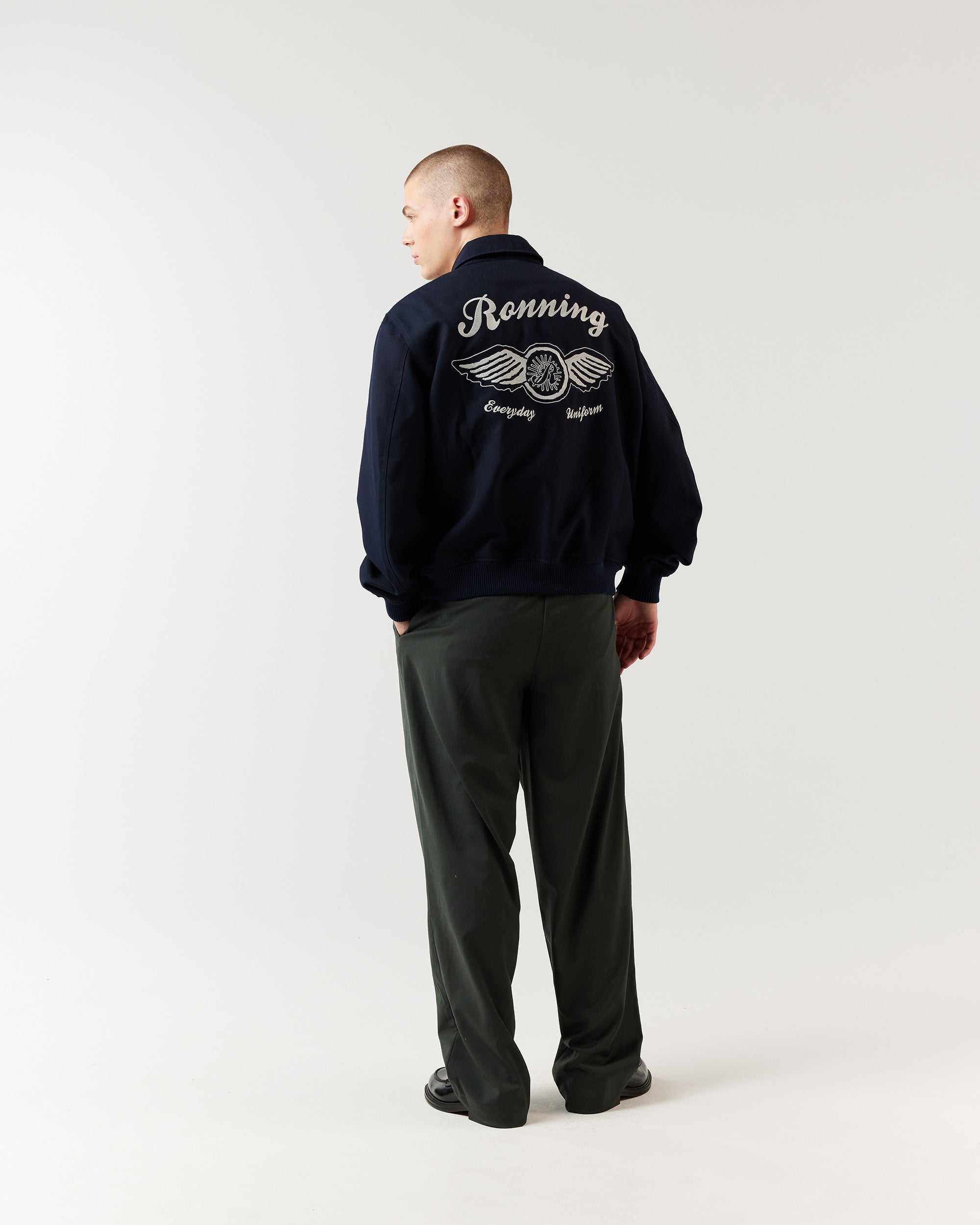 Blouson Jacket - Navy Blue – RONNING