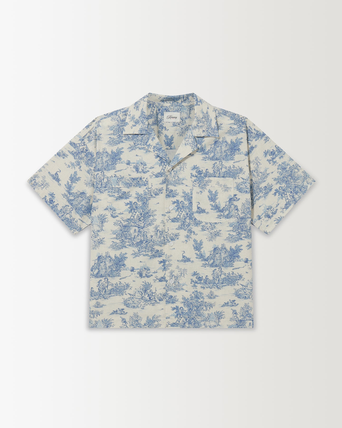Toile Shirt - Blue | RONNING, Everyday Uniform